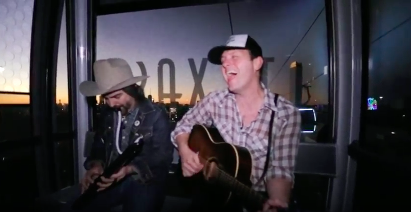 Globe Trek Productions Busks With John Pedigo and Corey Graves | Dallas ...