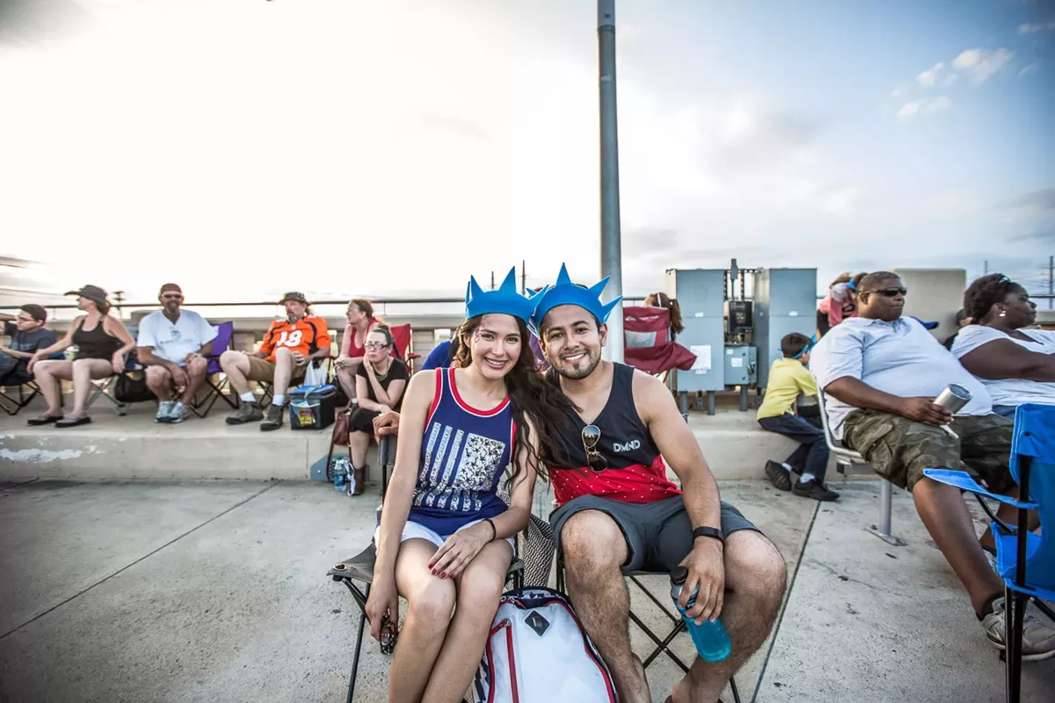 Fireworks Light Up the West Dallas Night Sky Over Fourth of July ...