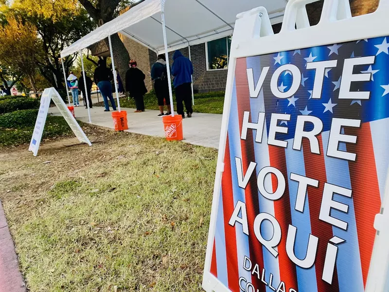 Map: Where to Vote in Dallas County on Election Day (Donde Votar ...