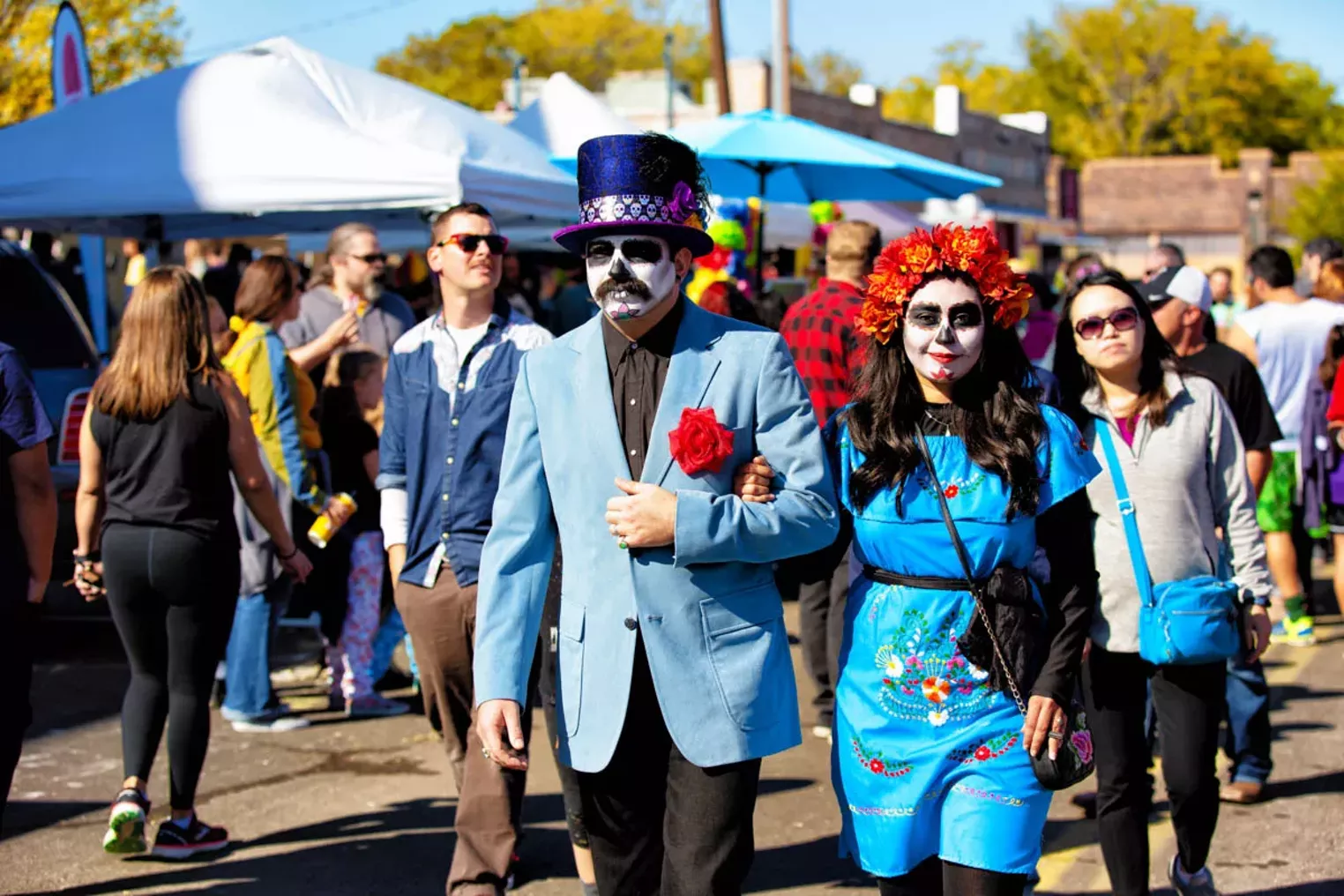 Spirits Walk Denton Streets for Denton Day of the Dead | Dallas Observer