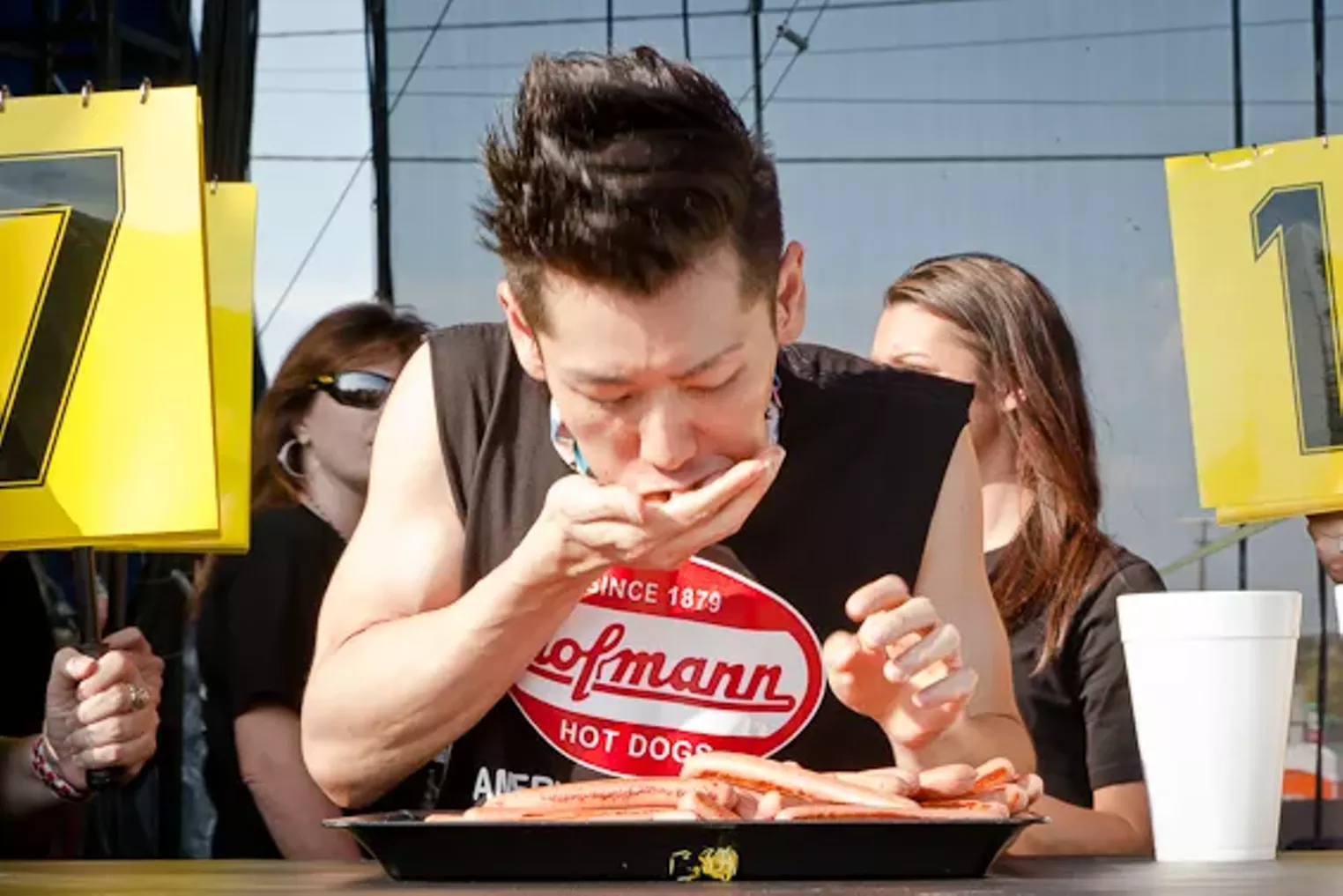 The Hot Dog Eating Contest at the State Fair of Texas | Dallas | Dallas ...