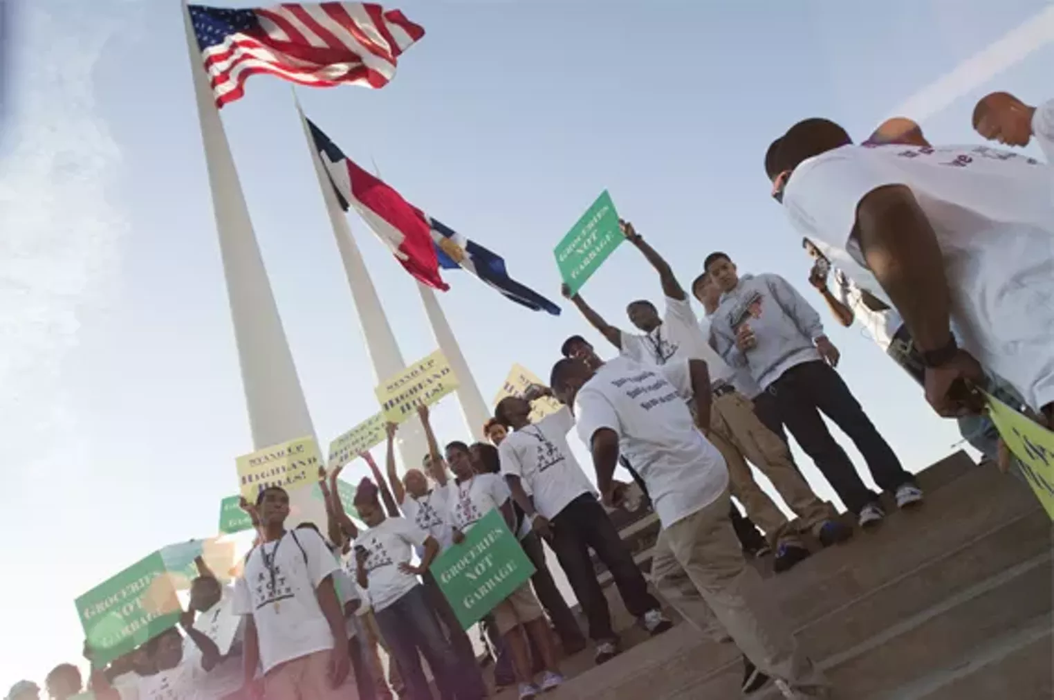 The "I Am Not Trash" Protest on City Hall | Dallas | Dallas Observer ...