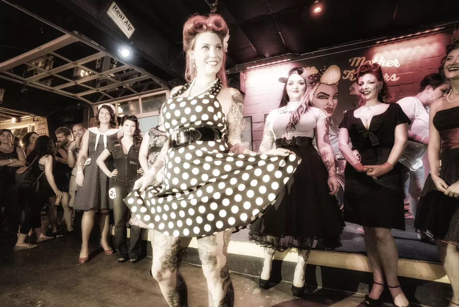 The Retro Girls of Mother Truckers Second Annual Pin Up Contest ...