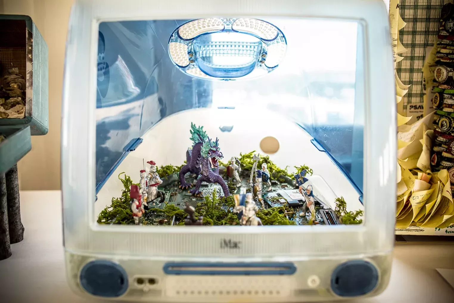 Tiny = Adorable at Diorama-O-Rama Art Auction | Dallas | Dallas ...