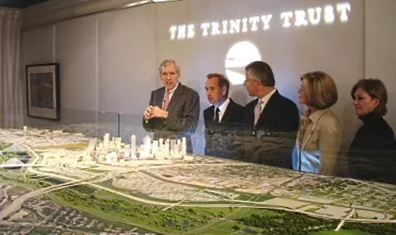 Trinity Trust Unveiling of Trinity River Corridor Project Model ...