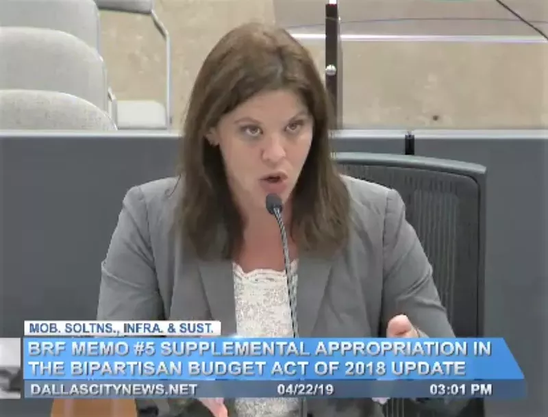 Weird Trinity River Doings Out of the Blue at Dallas City Hall | Dallas ...