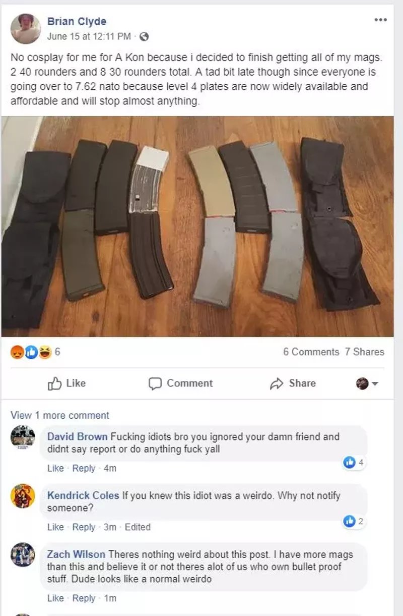 Dallas Suspected Shooter Brian Isaack Clyde Facebook Page | Dallas Observer