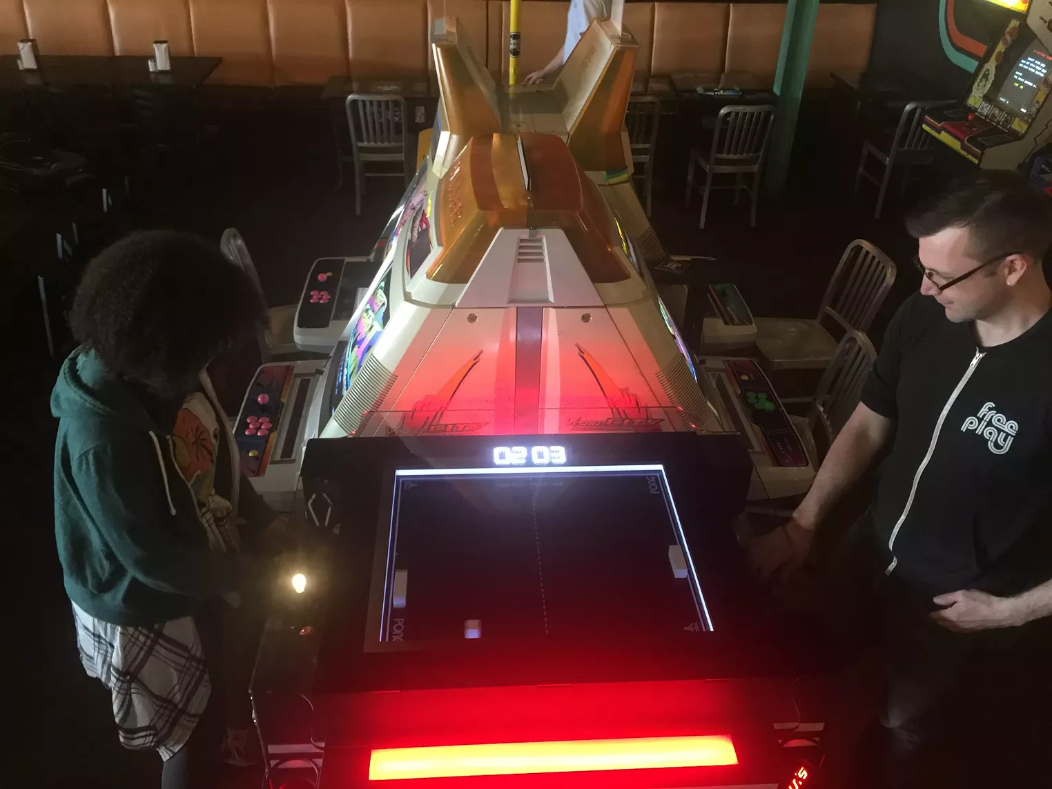 There's A 3D Pong Machine at Free Play Richardson | Dallas Observer