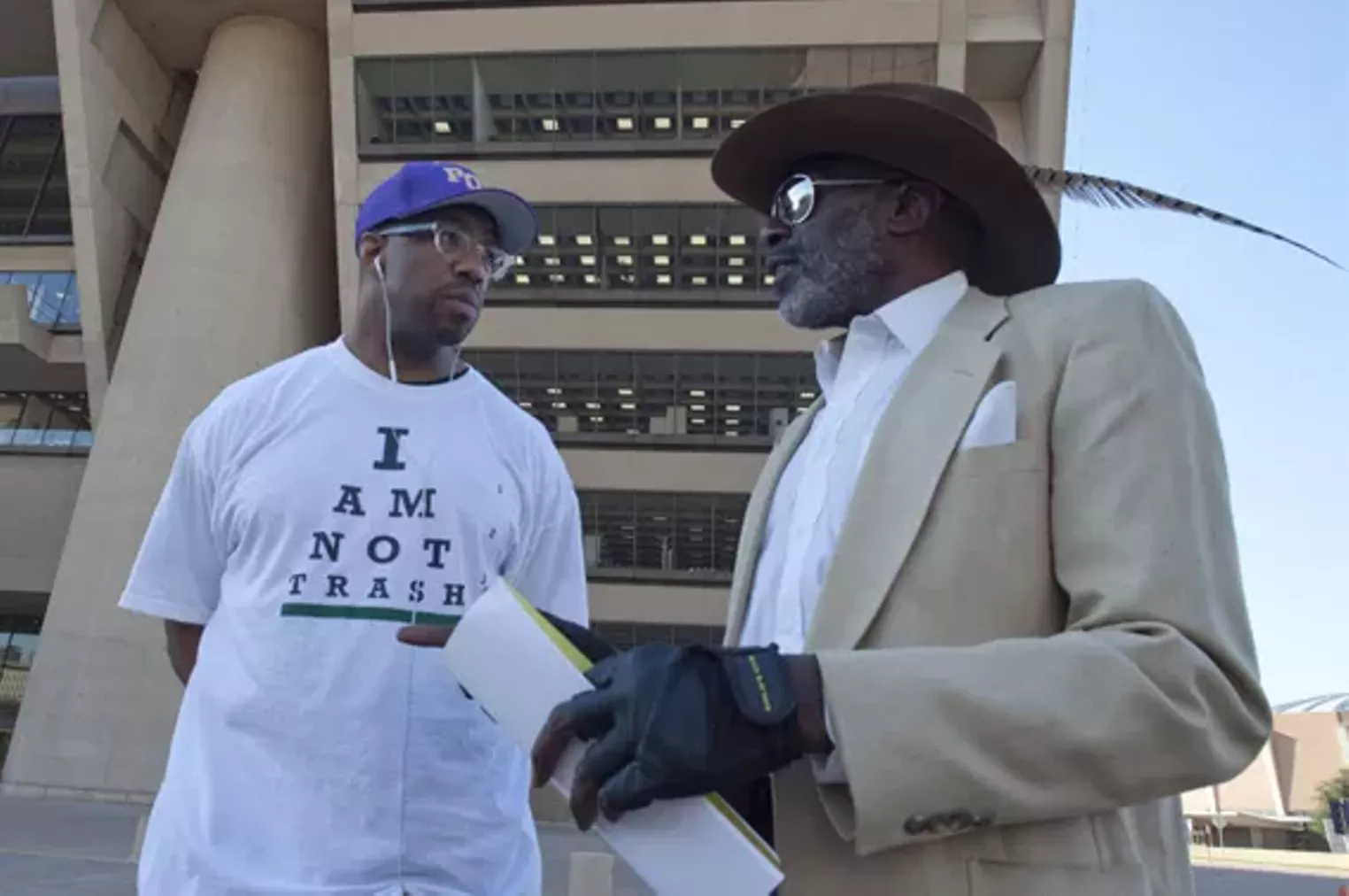 The "I Am Not Trash" Protest on City Hall | Dallas | Dallas Observer ...