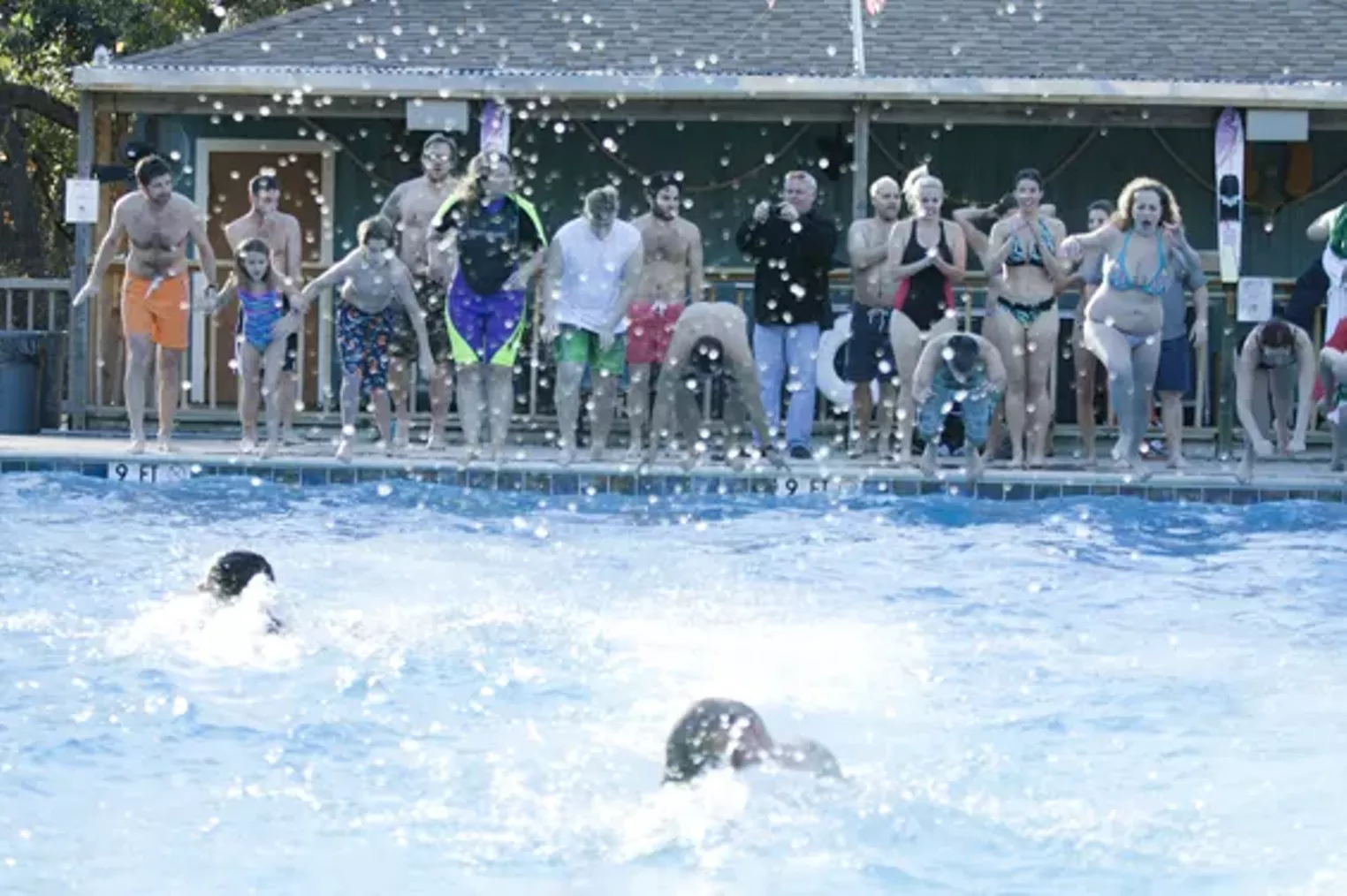 Polar Plunge at the FOE Pool | Dallas | Dallas Observer | The Leading ...