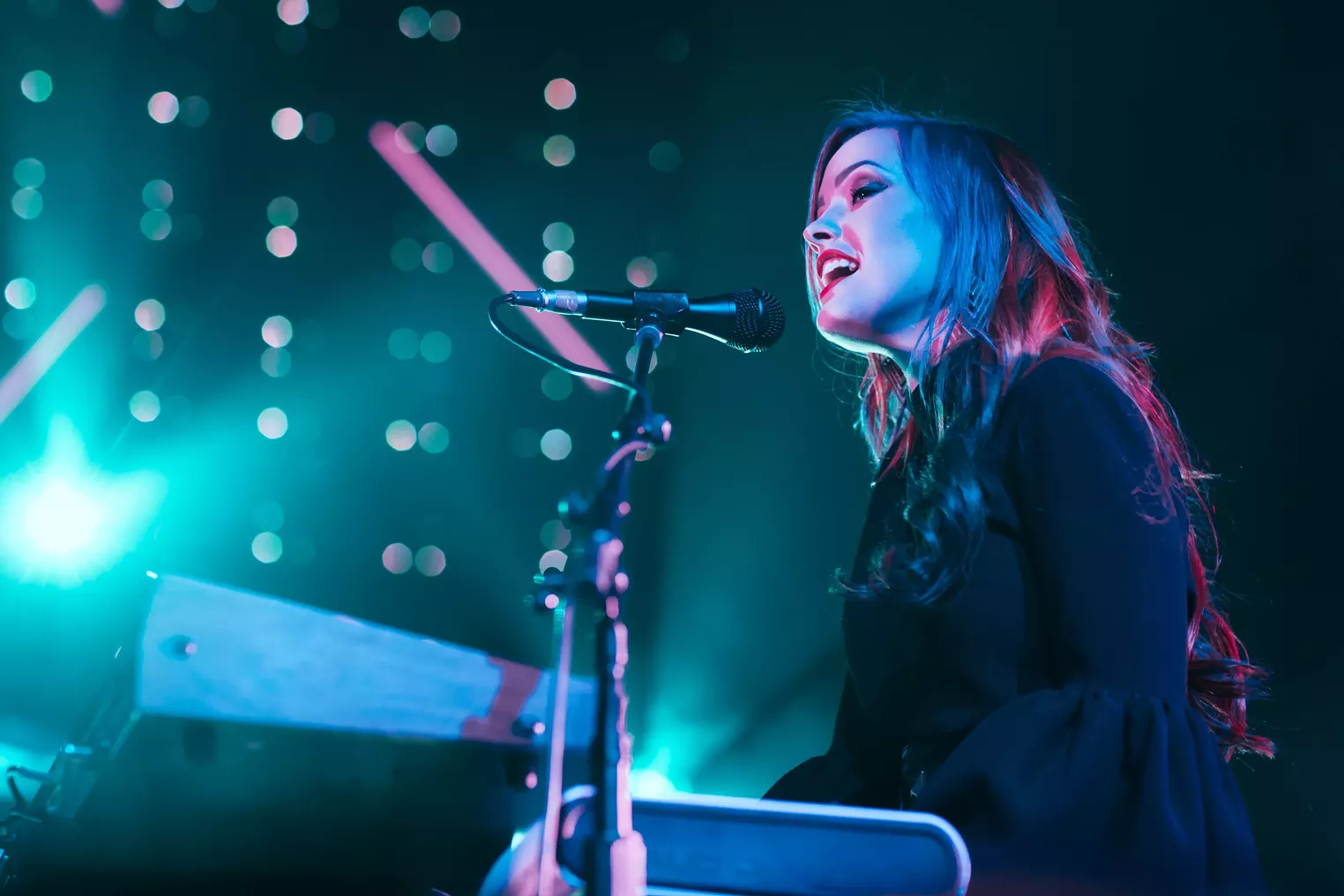 M83 Visits Bomb Factory with Newest Member, Denton's Kaela Sinclair ...