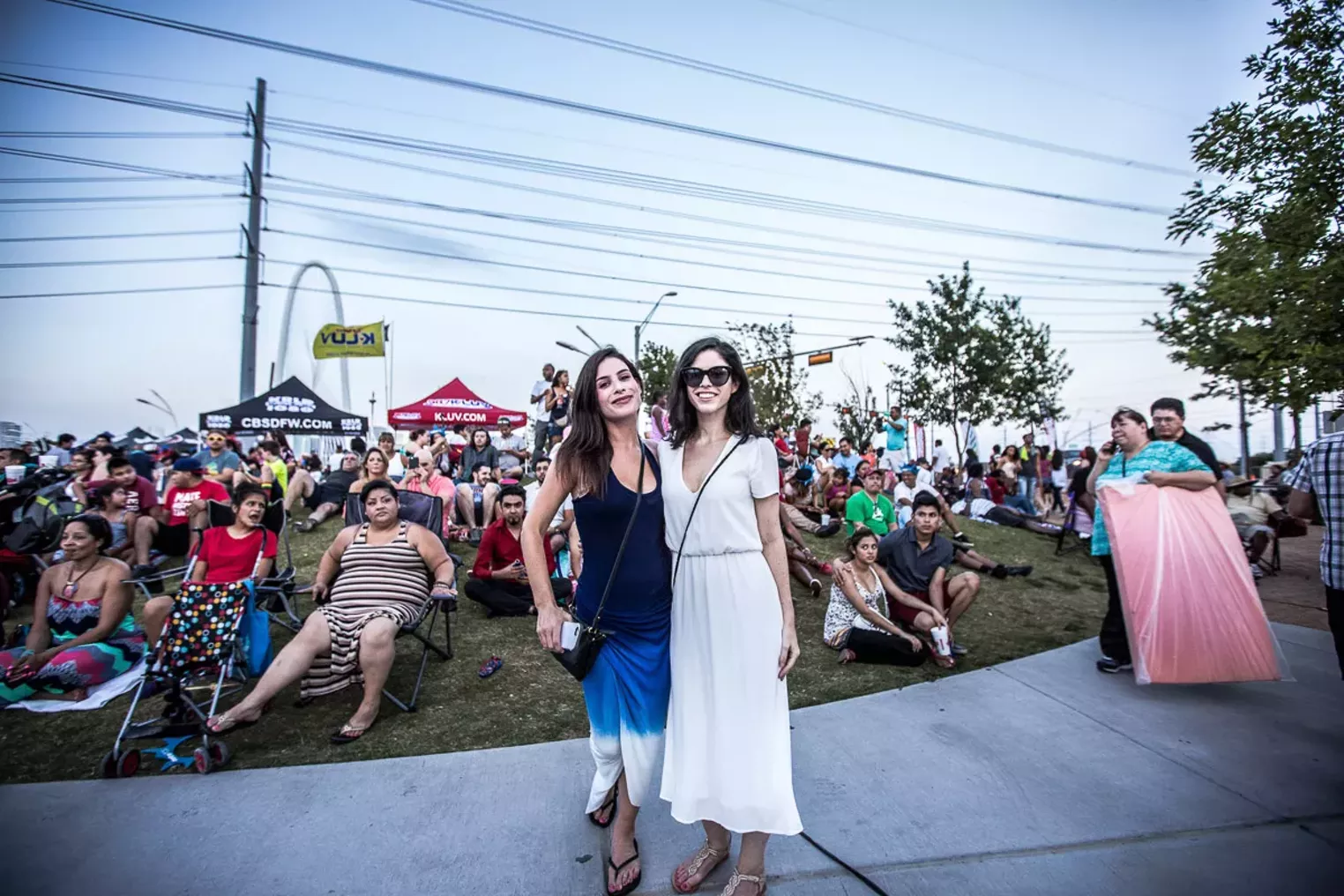 Fireworks Light Up the West Dallas Night Sky Over Fourth of July ...