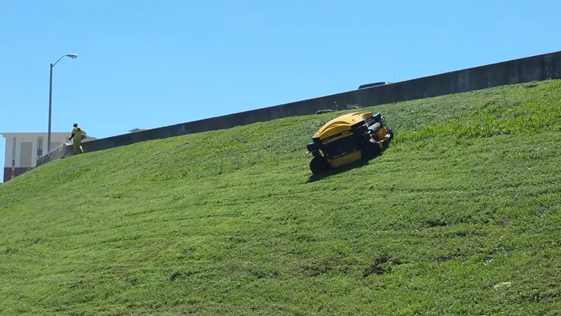 Watch This Drone Mow The Tollway's Steep Lawn | Dallas Observer
